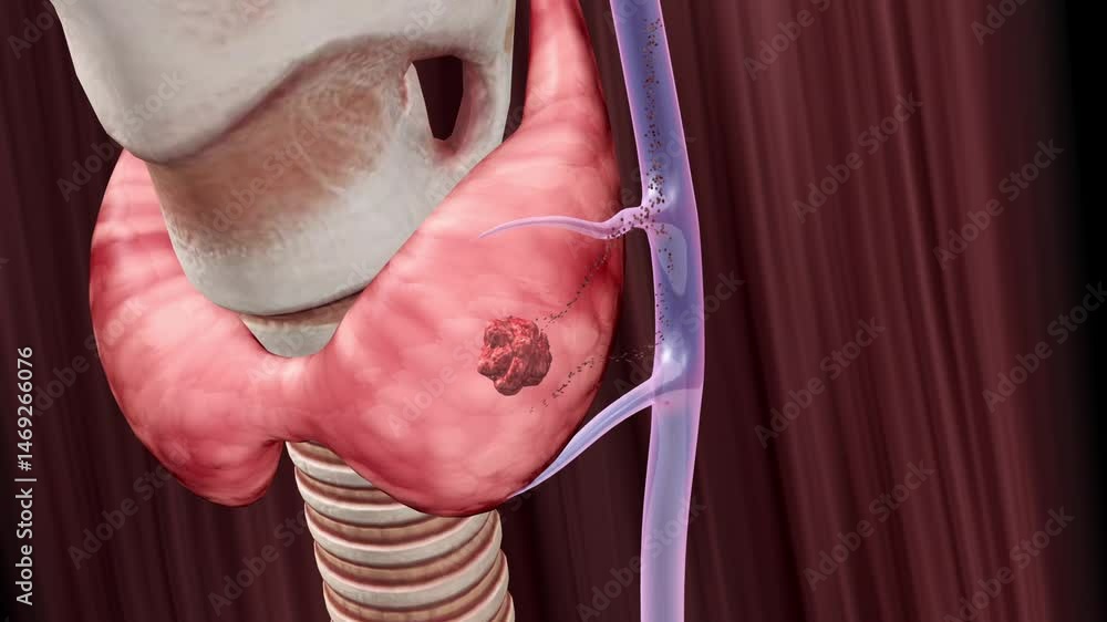 Treatment of thyroid nodules, nodules disappear, discharged from the ...