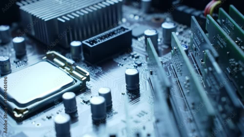 Discover the fascinating world of computer hardware as intricate ...