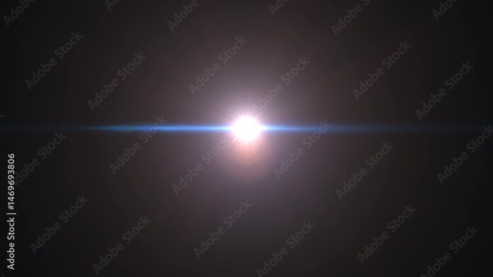 Video Stock Lens flare overlay. Sun flare overlay. Optical flare shine ...