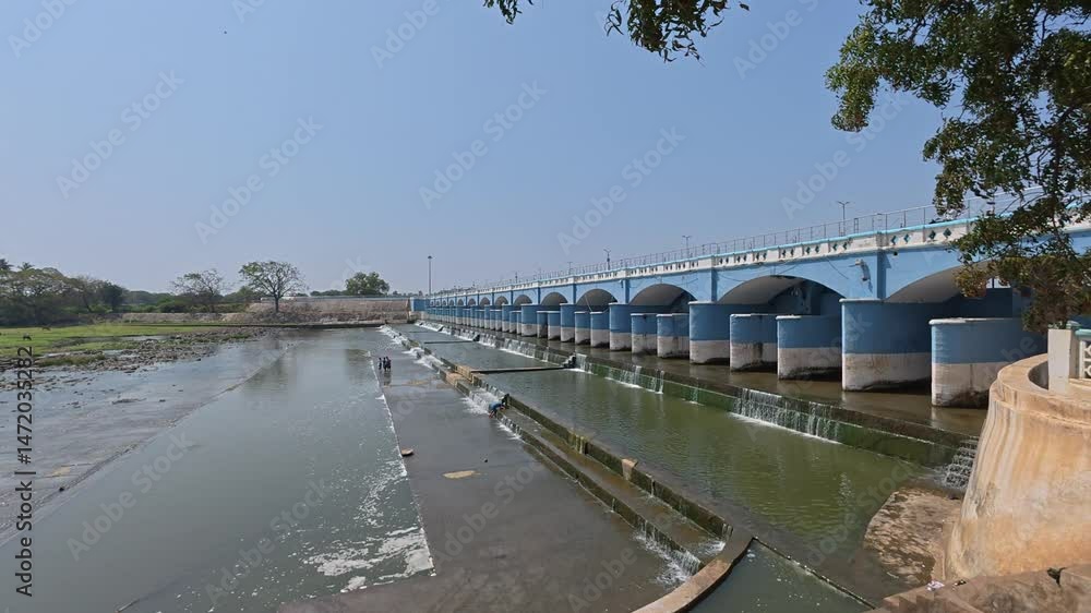 Kallanai also called Grand Anicut, it is an ancient dam built by ...