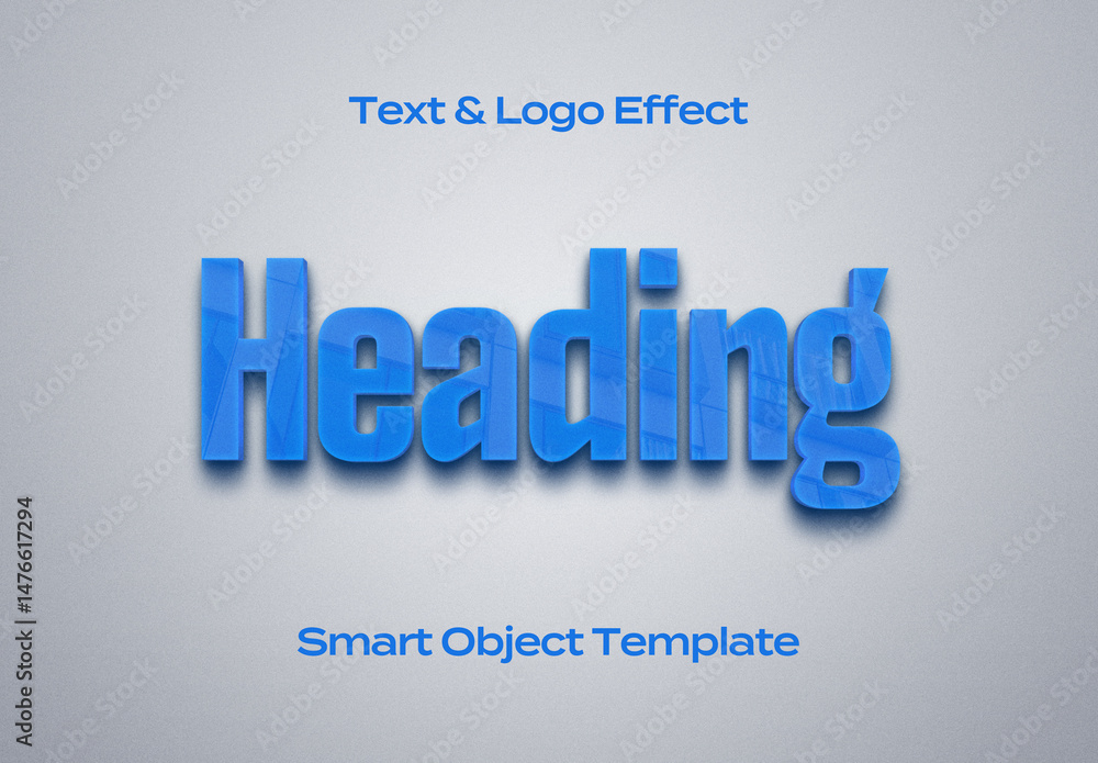 Signboard Texture Sign Concrete Wall 3D Text Logo Style Effect Mockup ...