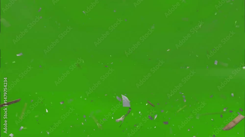 Thunder storm weather effect green screen, Ultra High Definition, 4k ...