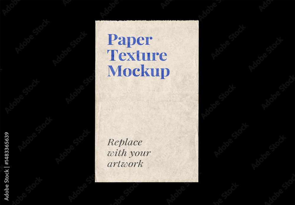 Paper Mockup Texture Letterhead Template Branding Identity Blank Poster ...