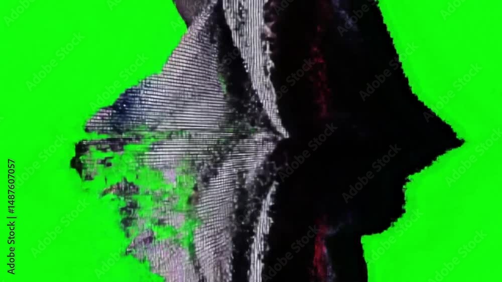 Sideways Screen Collapse with Vertical Smear Flicker – Green Screen ...