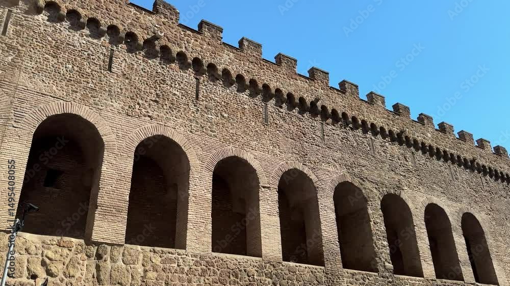 Castel Sant’Angelo in Rome, a historic fortress and former mausoleum ...
