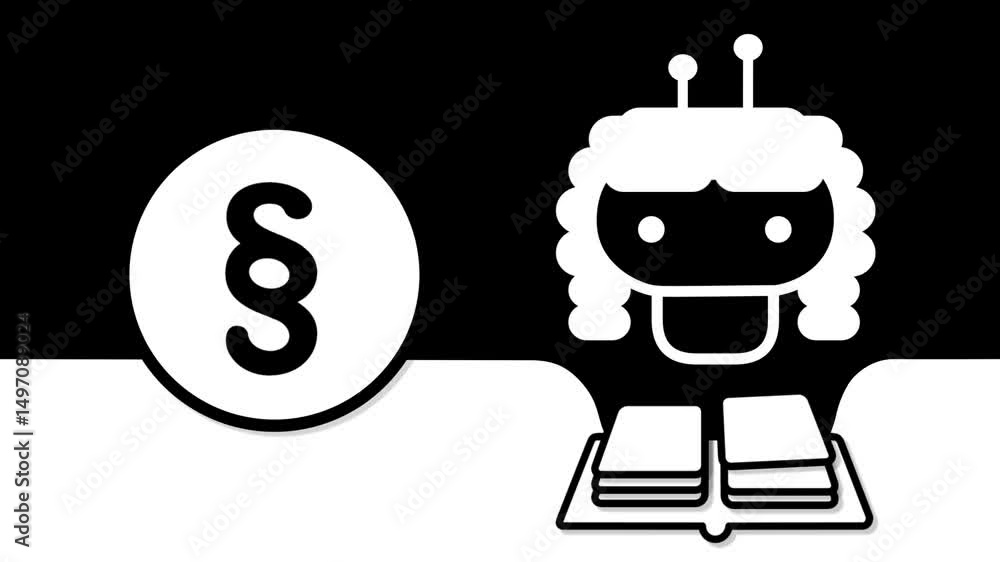 Vídeo do Stock: Looping animation of a chatbot evaluating with ...