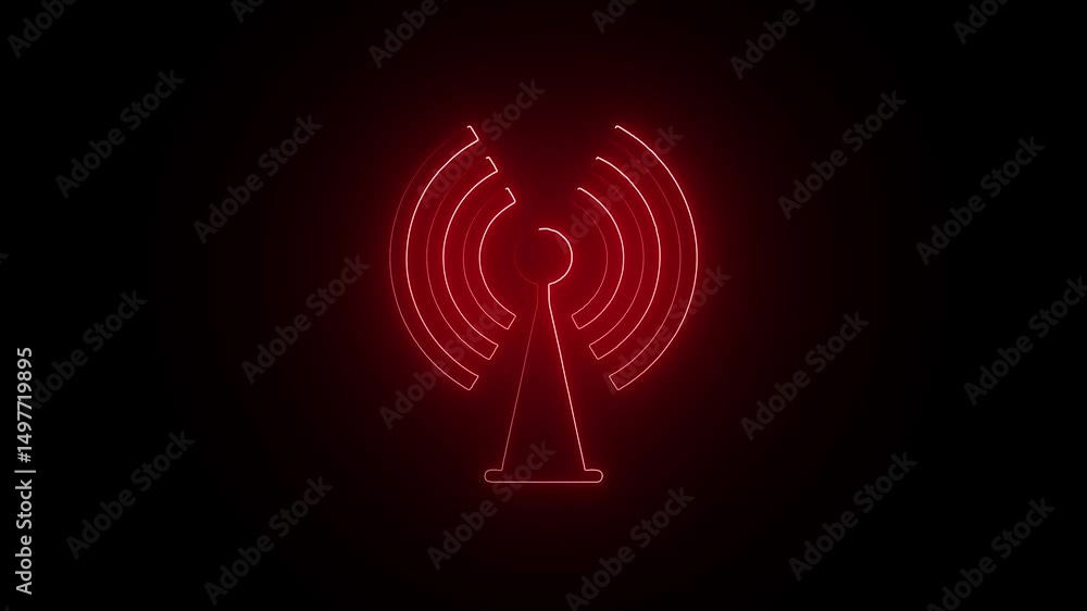 Wifi Hotspot Icon Symbol Signal on Transparent Background, Alpha ...