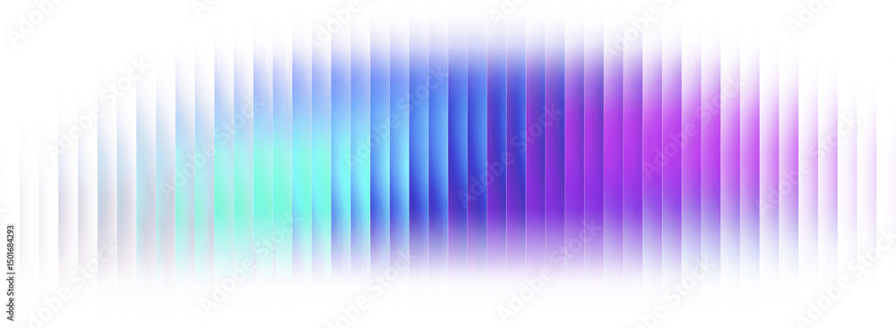 Transparent Refracted Glass Gradient Effect. Ribbed glass morphism ...