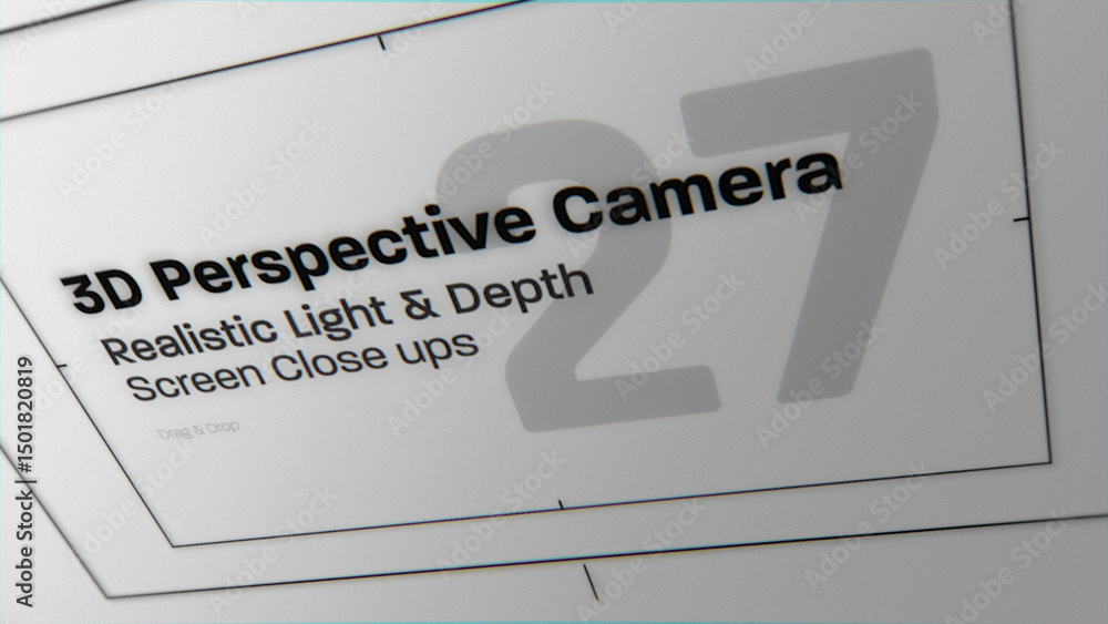 3D Perspective Camera Moves (17) | Animated Screen Close Ups (Drag ...