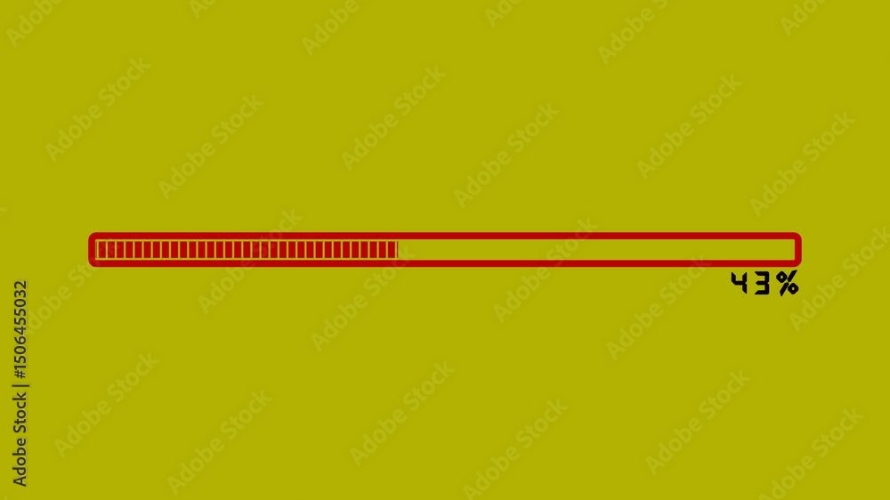 4K Loading Bar Animation, for download, loading and upload icons ...