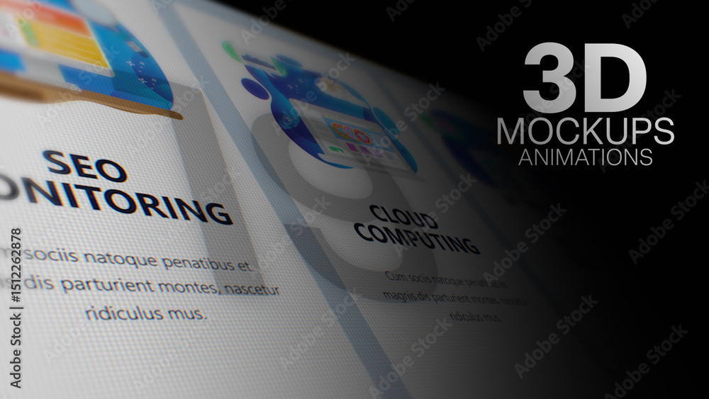 3D Mockup Camera Angle Animations (19) | Animated Screen Camera Close ...