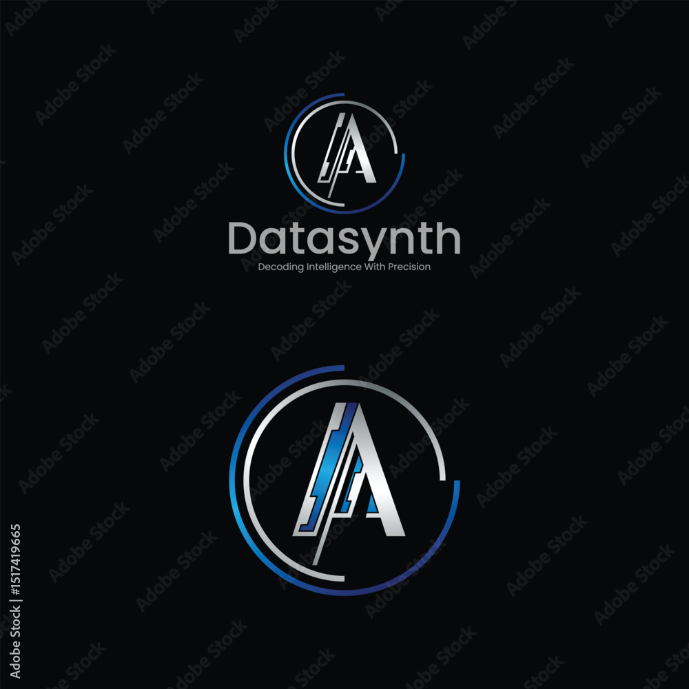 tech business logo letter a concept Stock Vector | Adobe Stock