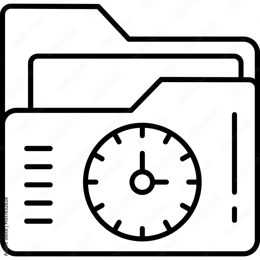 Poster Temporary Folder Icon – Wall Art | UkPosters