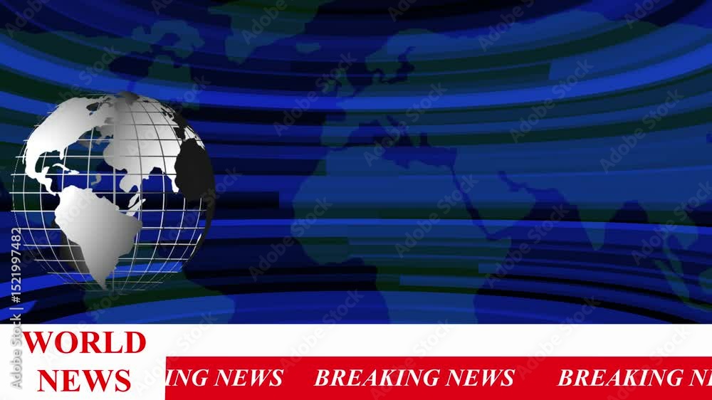 World News Background animation. Newsroom Background for News ...