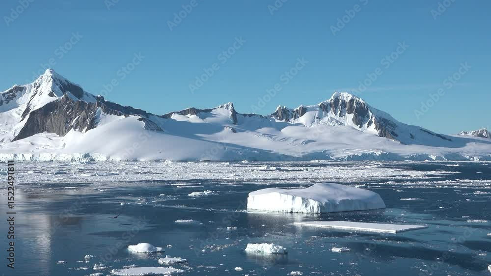 Melting icebergs and glaciers in polar regions highlight the impact of ...