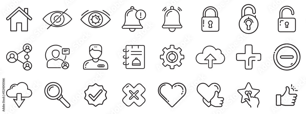 Poster UI UX icons – Wall Art | UkPosters