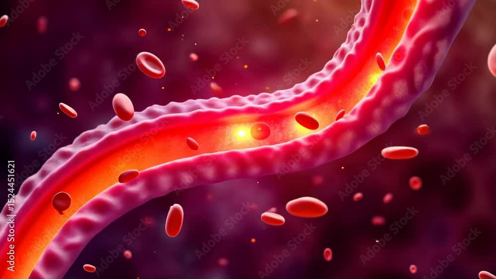Blood vessels, Vascular health, Vein dilation. Vessel integrity ...