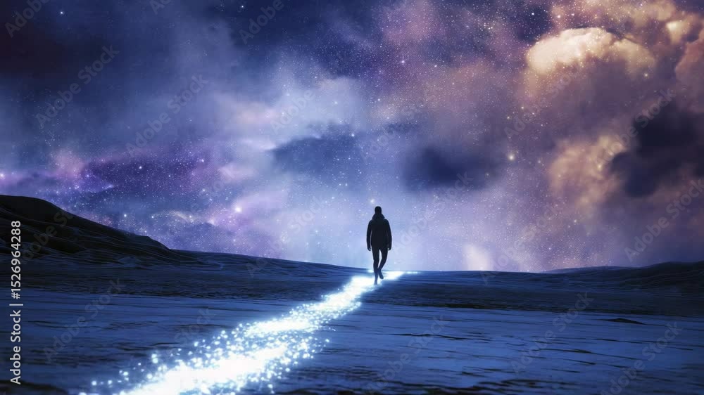 Walking a Trail of Starlight on a Frozen Cosmic Plain, A Journey Toward ...