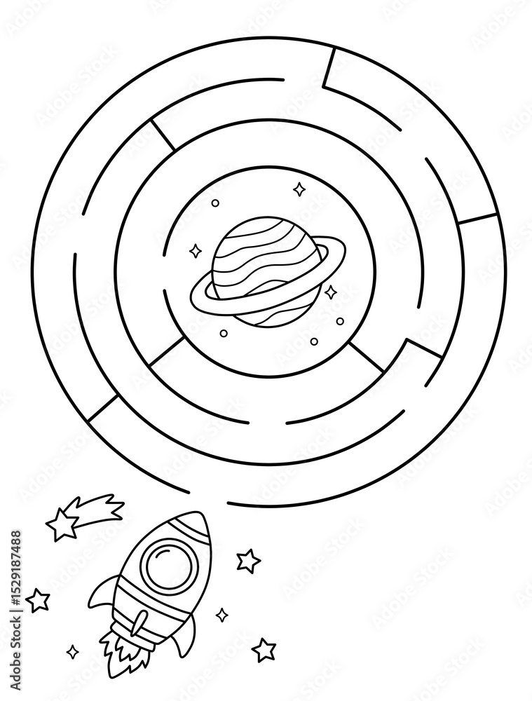 Poster Maze activity sheet for children – Wall Art | UkPosters