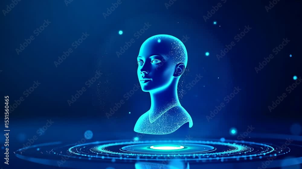 Digital Assistant, Neural Networks, AI Learning. Cognitive Science ...