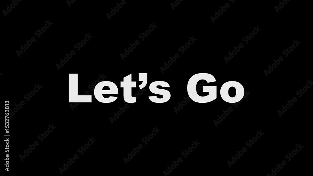three ,two, One ... Let's go. 3 2 1 countdown let's go text animation ...