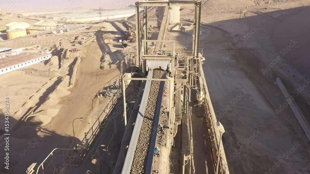 Copper Concentrator Plant in the Atacama Desert – Crushers, Mills ...