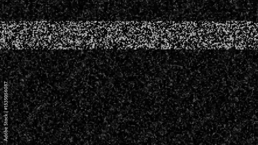 Static tv noise, bad tv signal monochrome TV static noise interference ...