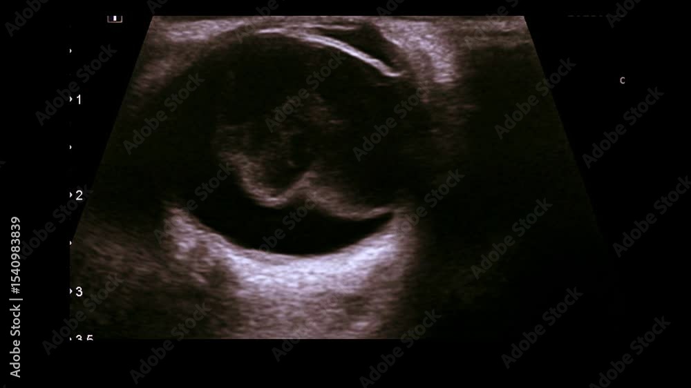 Posterior vitreous detachment.USG Posterior vitreous detachment.USG ...