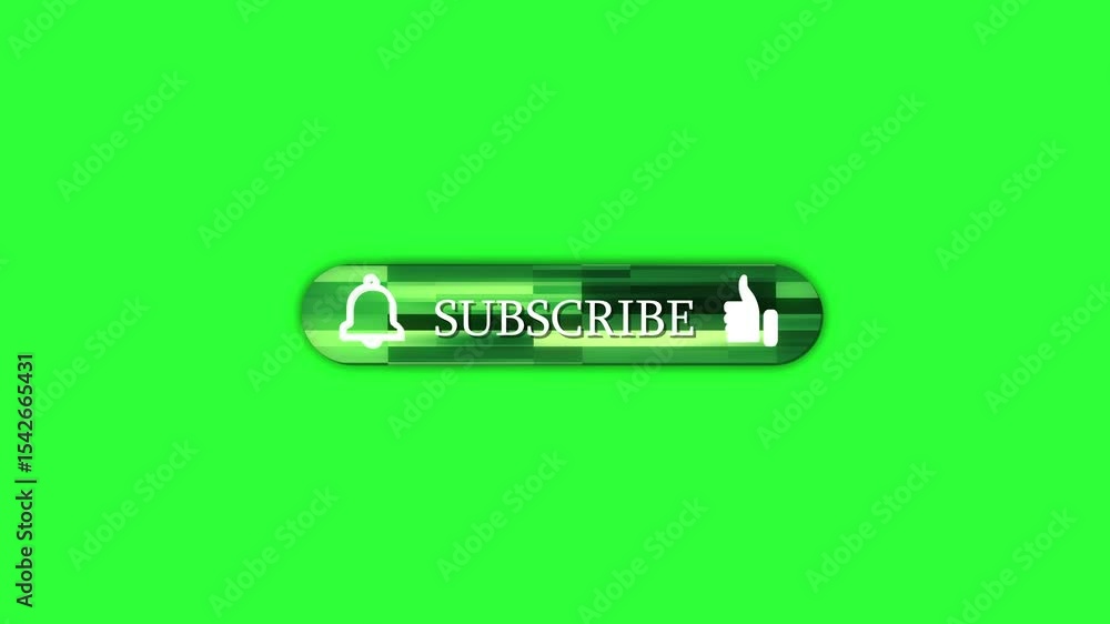 Social media . Like Subscribe Bell Notification Animated YouTube ...