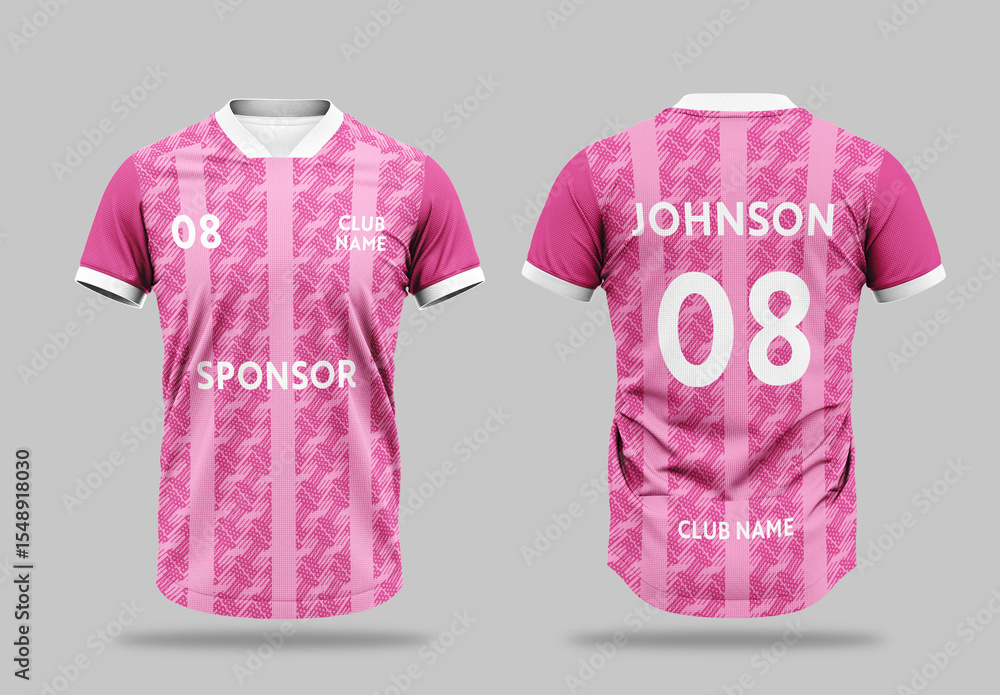 Sports Jersey Design Template Layout Stock Template | Adobe Stock