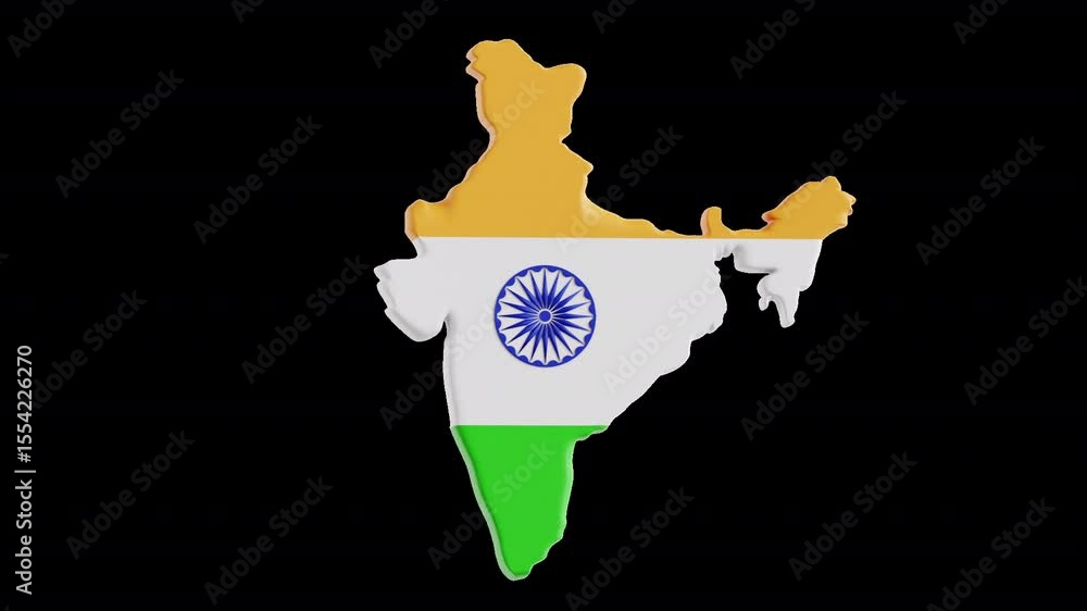 India Map and ₹500 Rupee Money Icon – 4 sec HD animation with ₹500 ...