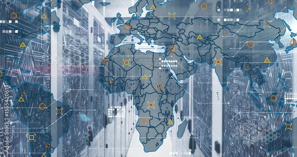 Opening server hall causing world map fading in icons appearing ...