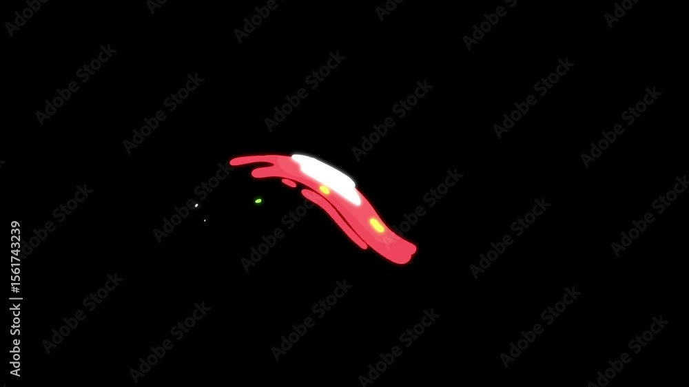 Abstract Colorful Seamless Transitions pack with juicy liquid ...