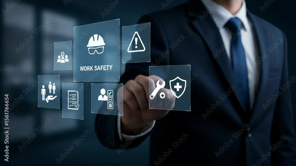 Work Safety: Touching Virtual Icons - Hazard Prevention, Safety ...