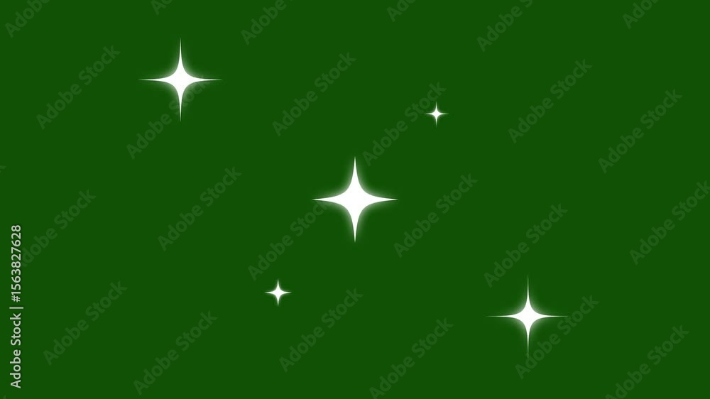 Blinking retro vector stars and dots, twinkling starry night sky ...