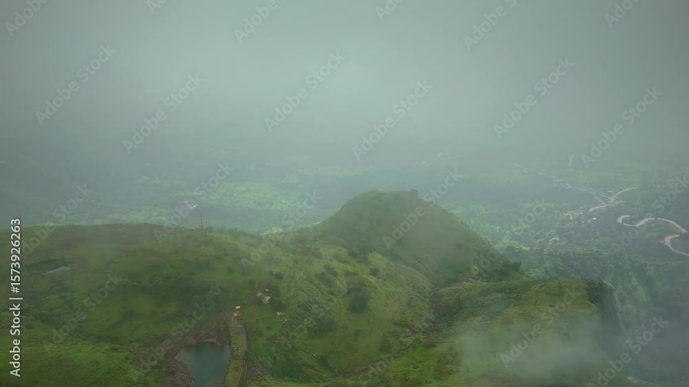 Chhatrapati Shivaji Maharaj’s Raigad Fort – 4K Drone Stock Footage ...