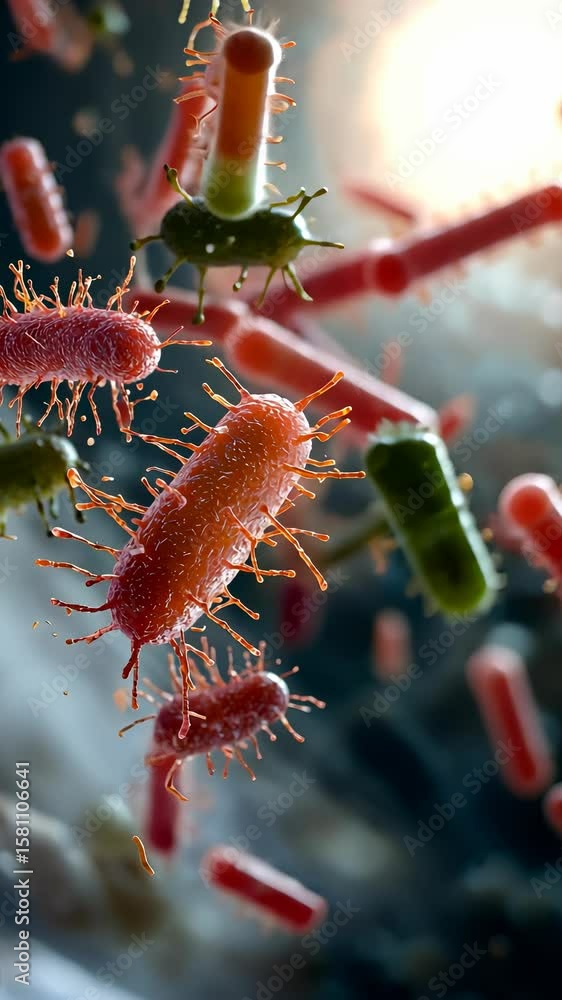 Microbiota structure profile: visual colony, bacterial presence ...