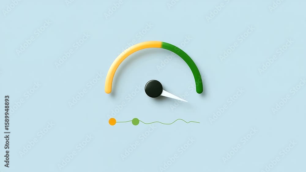 Minimal Dashboard with Animated Pain Points and Recovery Zones Stock ...