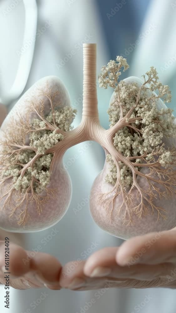 Lung model focus: respiratory form, disease signal, medical insight ...