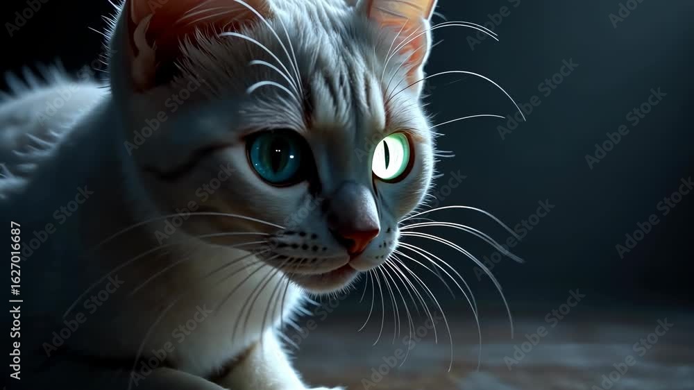 Cat anatomy, skeletal structure, muscular detail. Feline form. Muscles ...