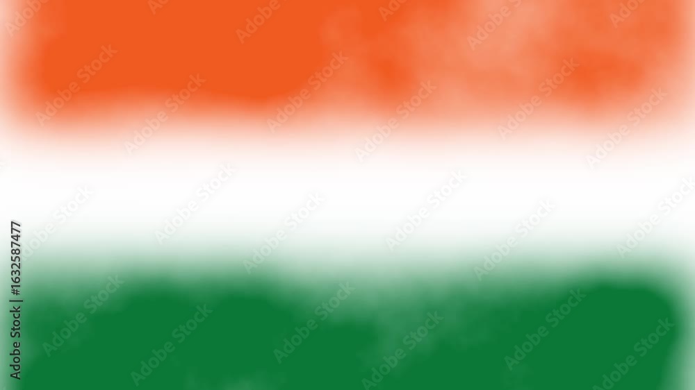 Indian Flag Tricolour Smoke Loop Animation. Flag Tricolour Smoke ...