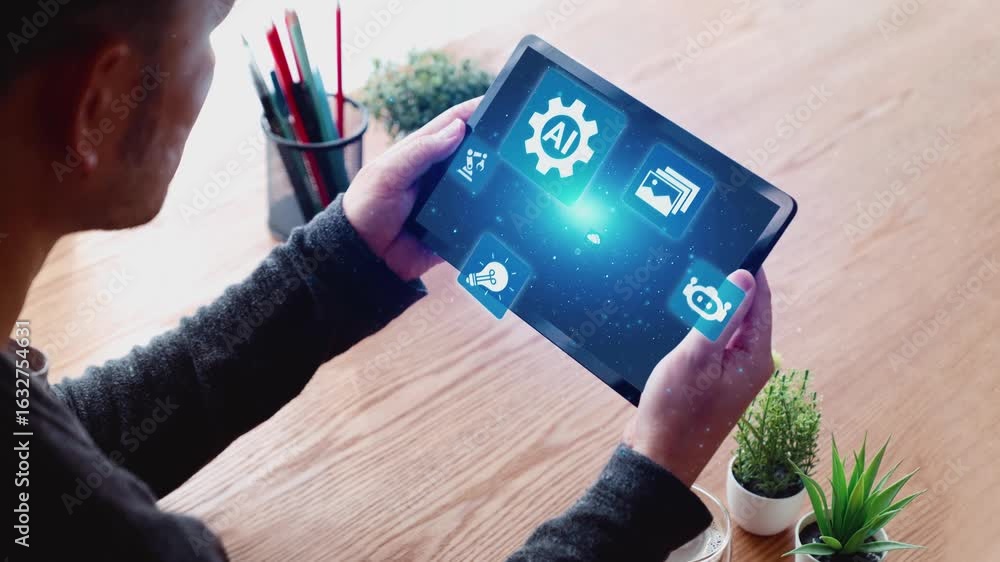 AI Assistant Brain Processor with LLM Technology, Big Data, Machine ...