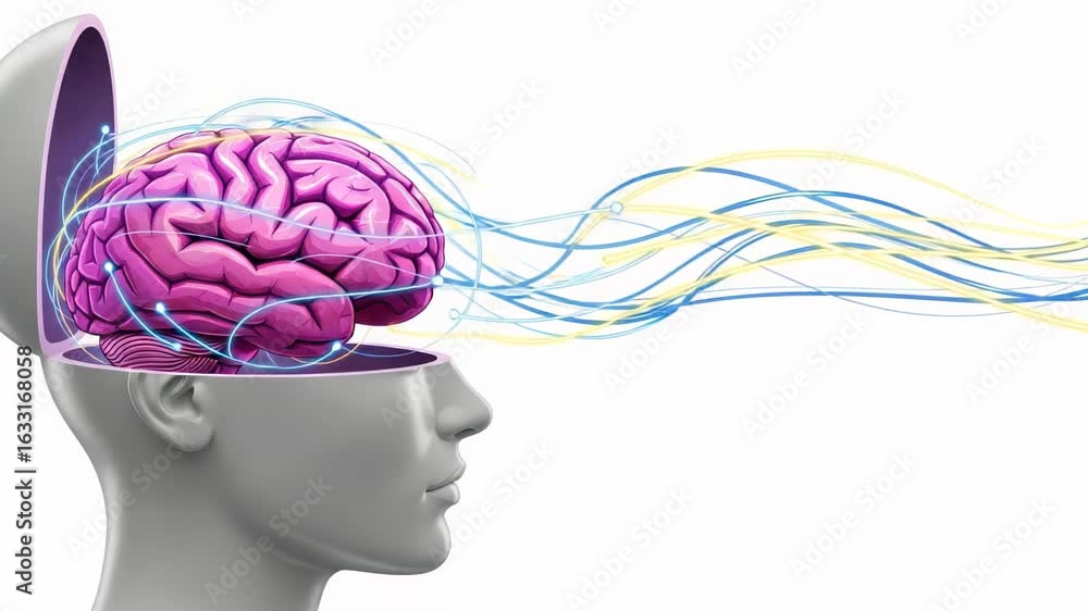 Conceptual vision of the human brain, mental activity and information ...
