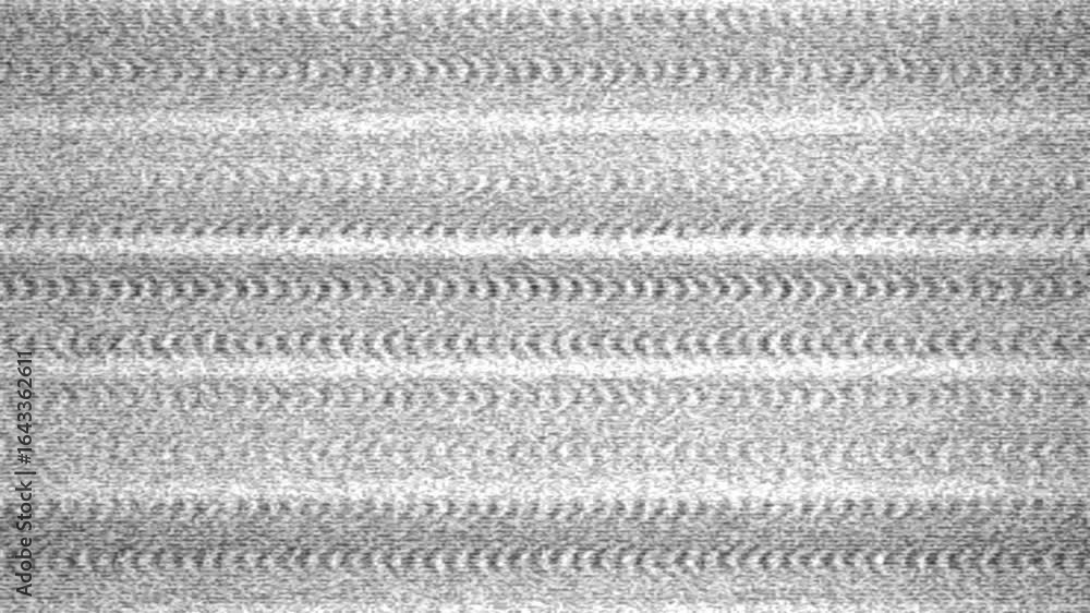 Seamless CRT VHS Static Overlay with Intentional Distorted Signal ...