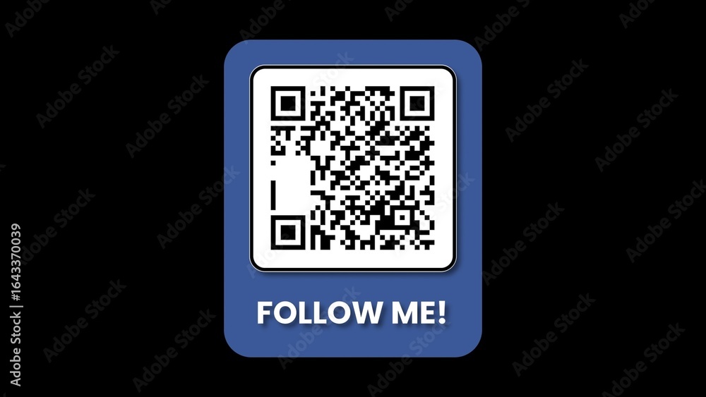 Quick Connect QR Code Pop-Up Stock Template | Adobe Stock