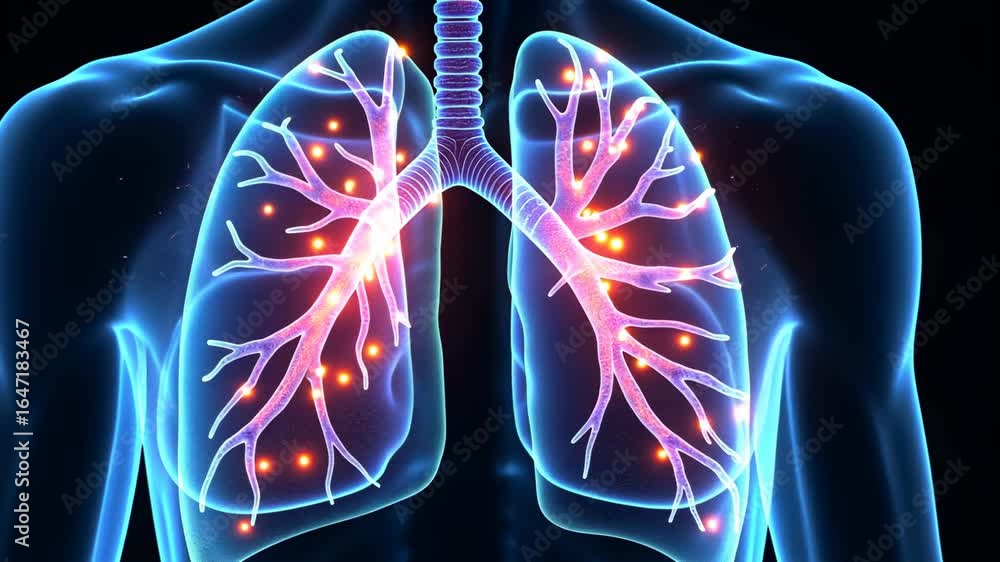 lung scan, respiratory analysis, pulmonary function. Organ health ...