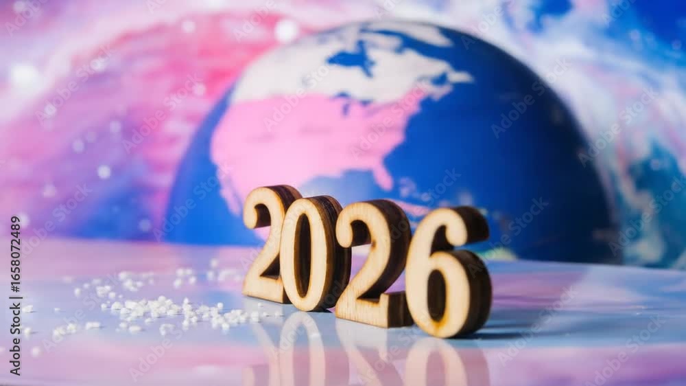 A Visual Journey Through the Year 2026: A Globe-Inspired Perspective of ...