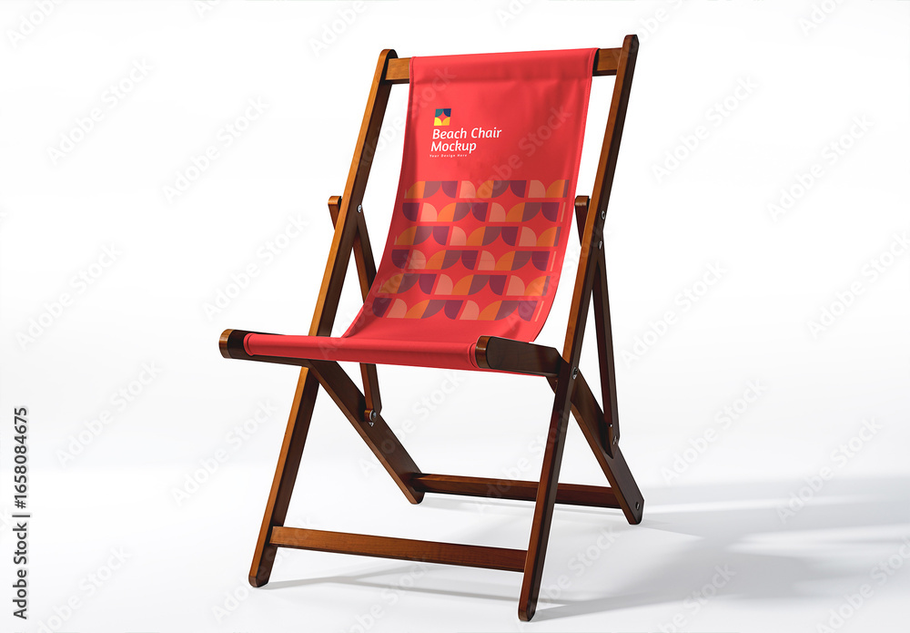 Beach Chair Mockup Template Stock Template | Adobe Stock