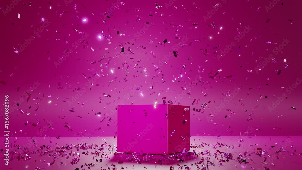 opening surprise box Stock Video | Adobe Stock
