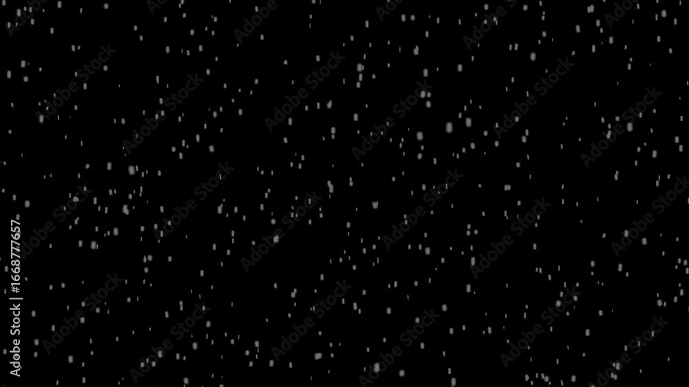 Snow fall snowflakes background, isolated overlay white snowfall light ...